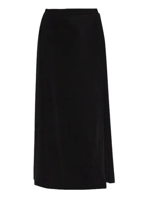 Helmut Lang Wrap Tie Long Skirt - Black