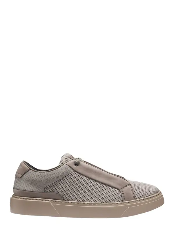 Hugo Boss Gary Tenn Perforated Sneakers - Gray