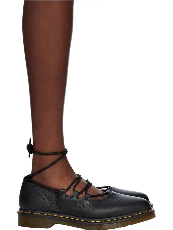 Dr. Martens Elphie Ii Virginia Ballet Flats - Black