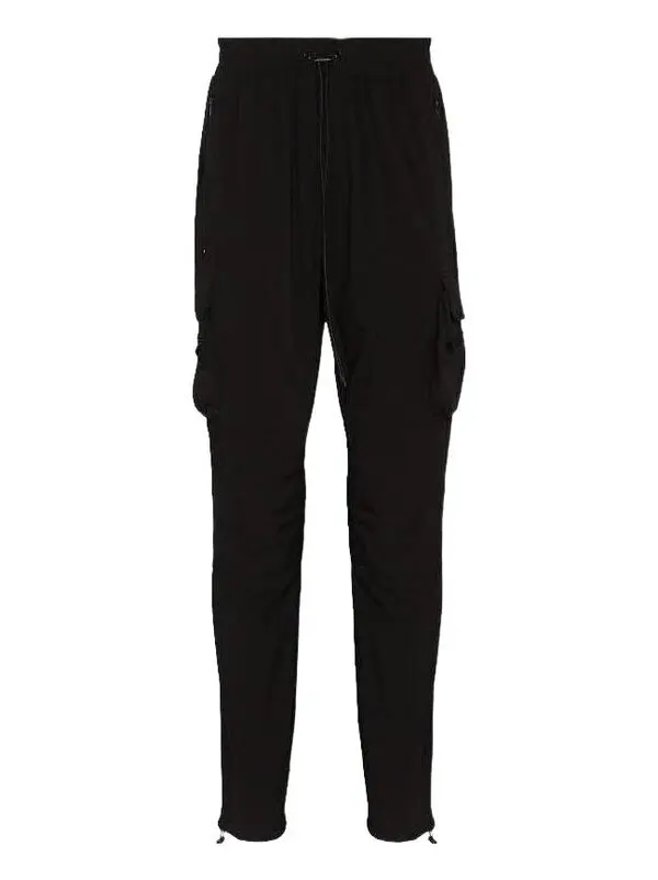 REPRESENT Drawstring Hem Cargo Pants - Black
