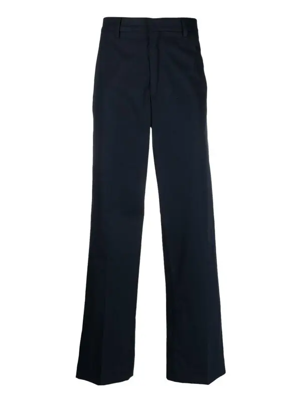 Barena Venezia Mid-rise Straight-leg Trousers - Black