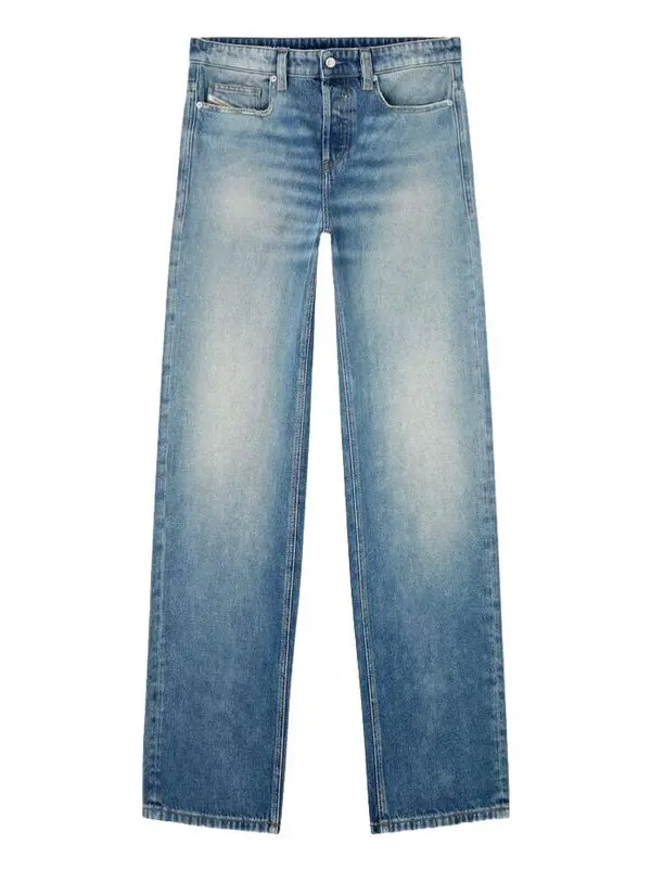 DIESEL® 2001 D-macro Wide Leg Jeans - Medium Blue