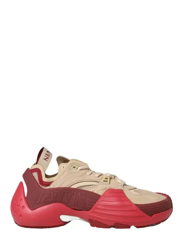LANVIN Flash-x Platform Sole Low-top Sneakers - Red