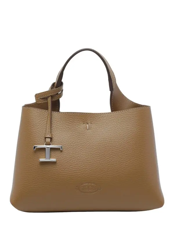 TOD'S T-charm Micro Crossbody Bag - Brown