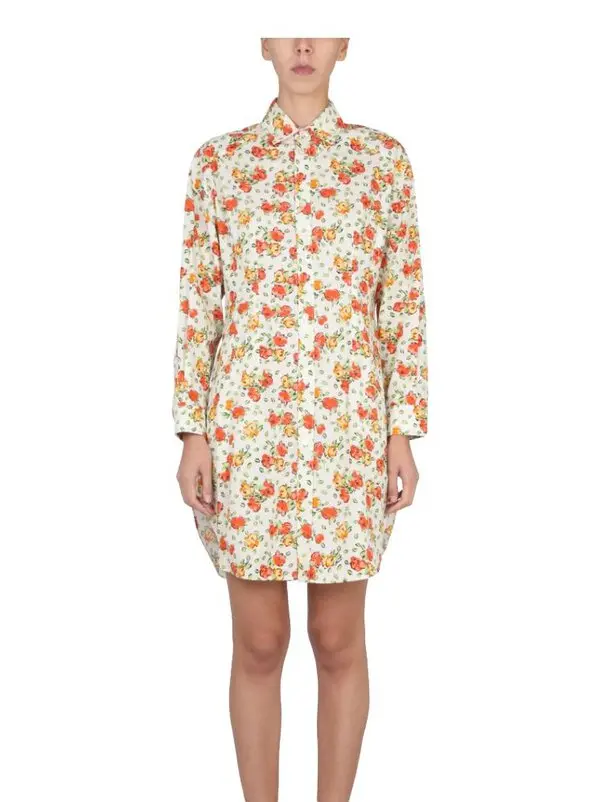 Marni Floral Shirt Dress - Multicolor