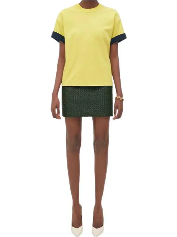 Bottega Veneta Double Short-sleeved T-shirt - Yellow