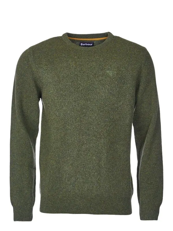 Barbour Tisbury Crewneck Knitted Jumper - Green