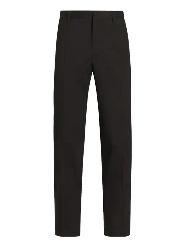 Dolce & Gabbana Stretch Tailored Trousers - Black