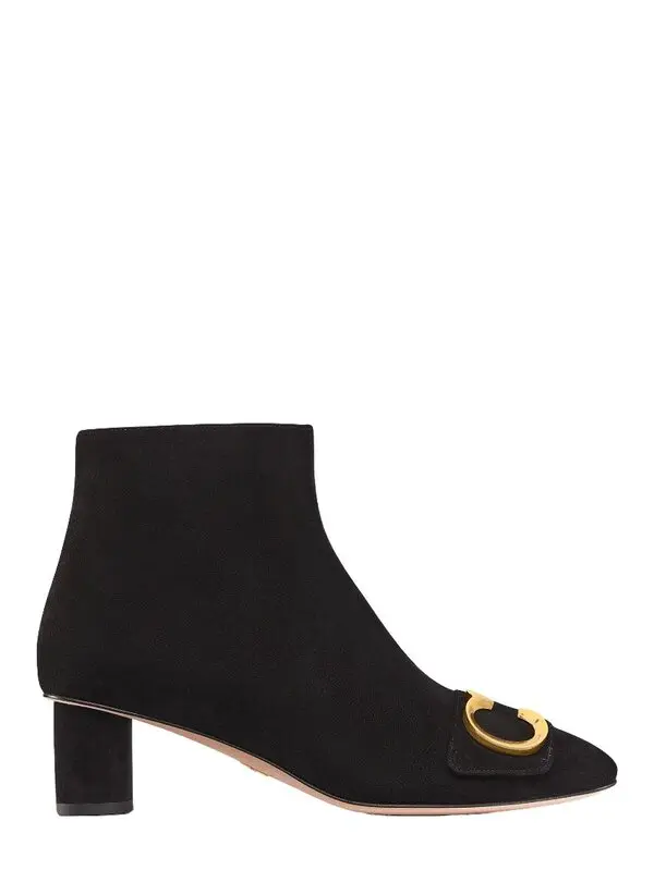 Dior C'est Heeled Ankle Boots - Black