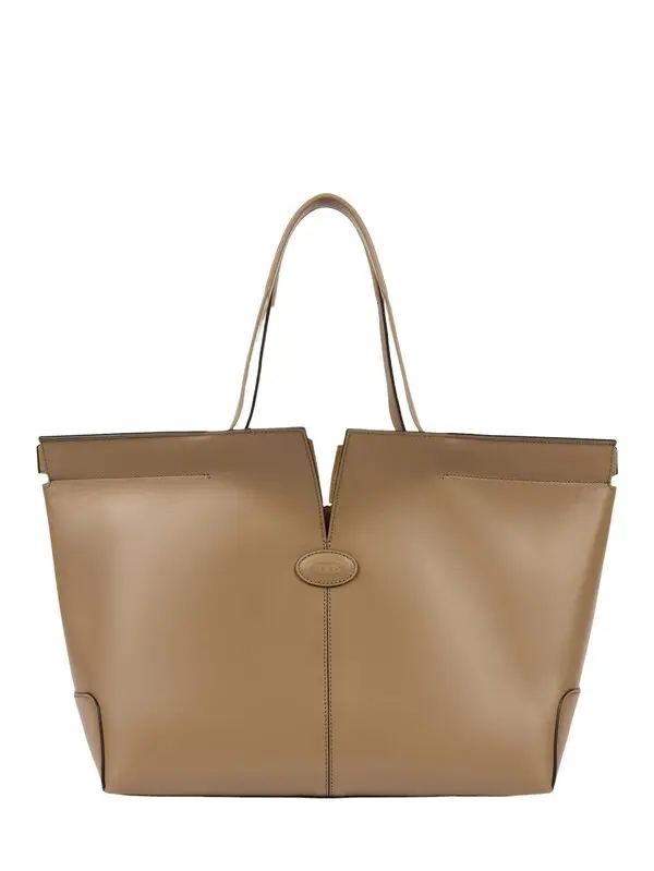 TOD'S Medium Tote Bag - Beige