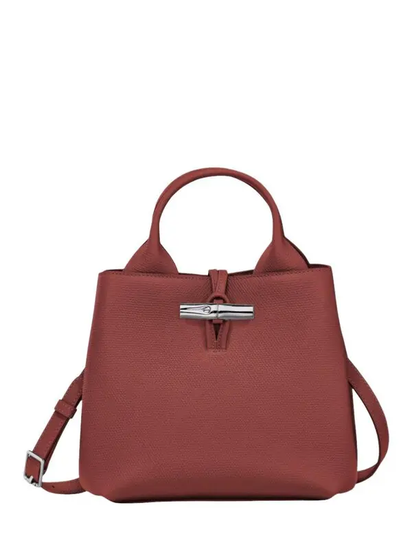 Longchamp Le Roseau S Top Handle Bag - Red