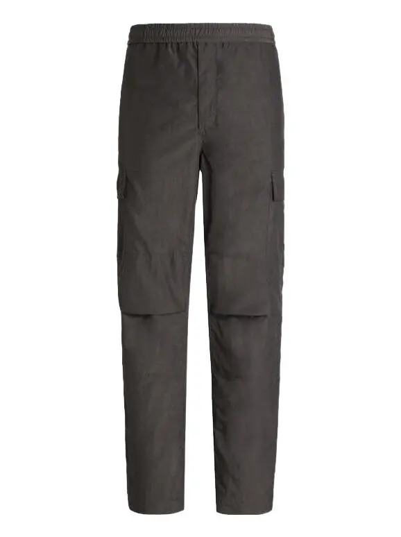Dolce & Gabbana Cargo Pants With Drawstring Hem - Grey