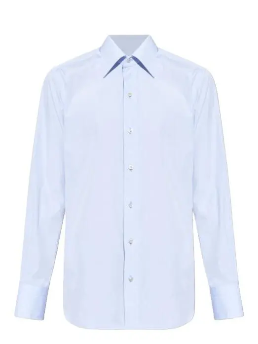 TOM FORD Buttoned Shirt - Blue