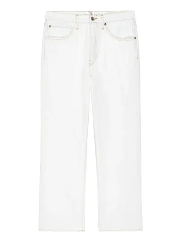 FRAME Five-pockets Jeans - White