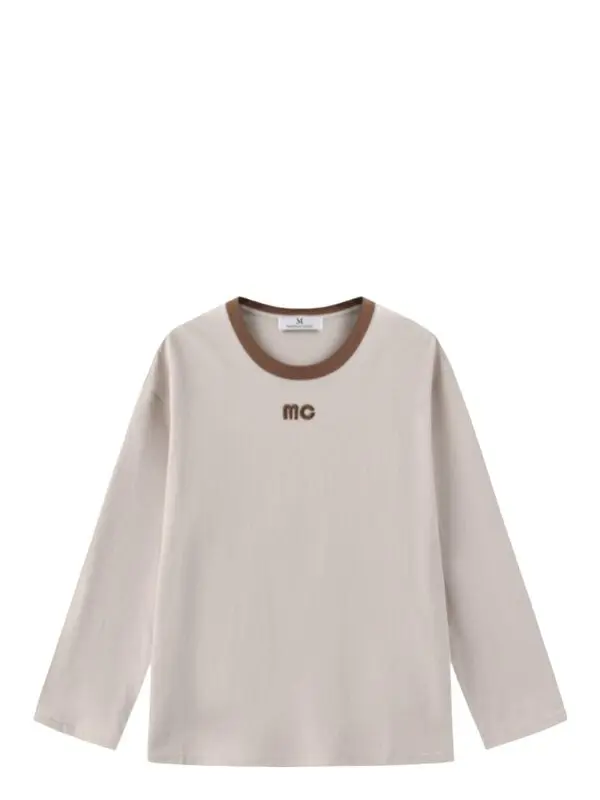 Marissa Chiara Long-sleeved T-shirt - Brown