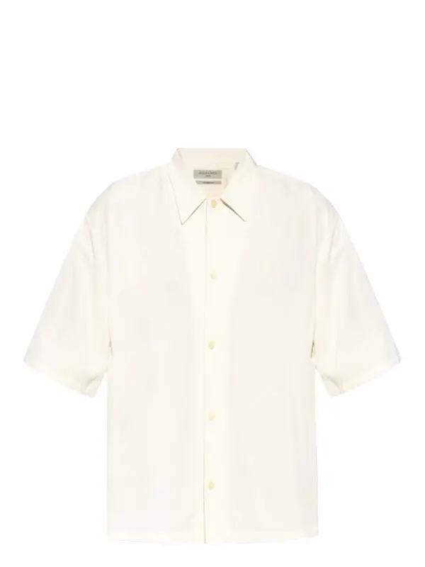ALLSAINTS Rialto Short-sleeved Shirt - Jeliu White