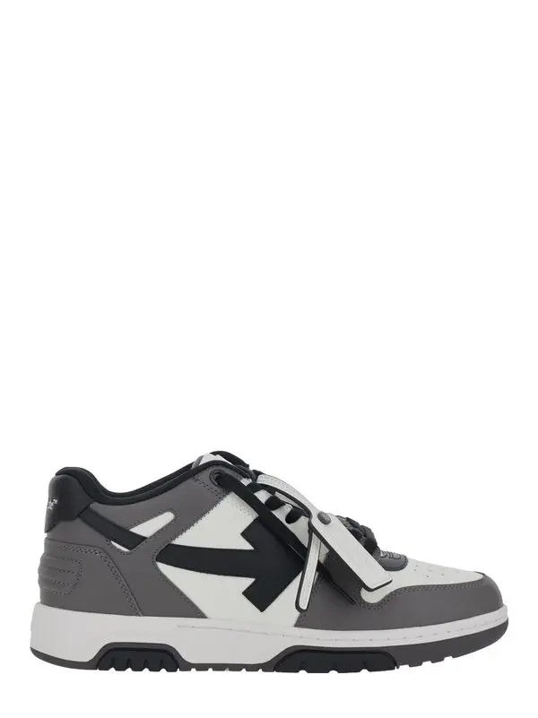 Off-White Out Of Office Logo Low-top Sneakers - Black