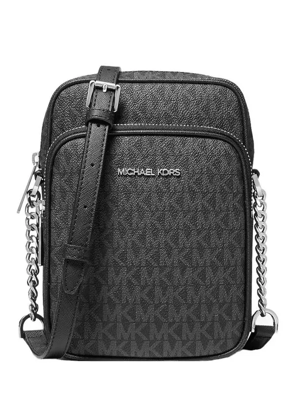 Michael Kors Medium Jet Set Travel Crossbody Bag - Black