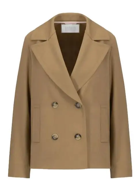 Harris Wharf London Double-breasted Jacket - Brown