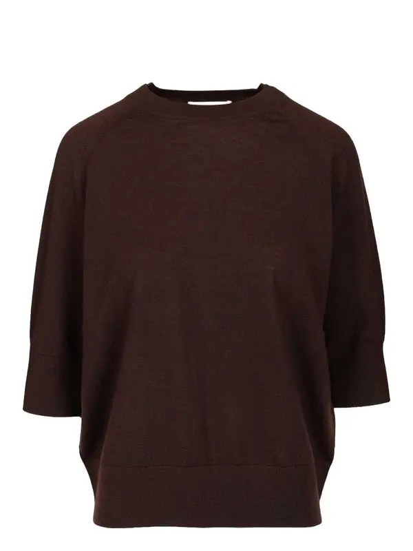Dries Van Noten Short-sleeved Knitted Jumper - Black