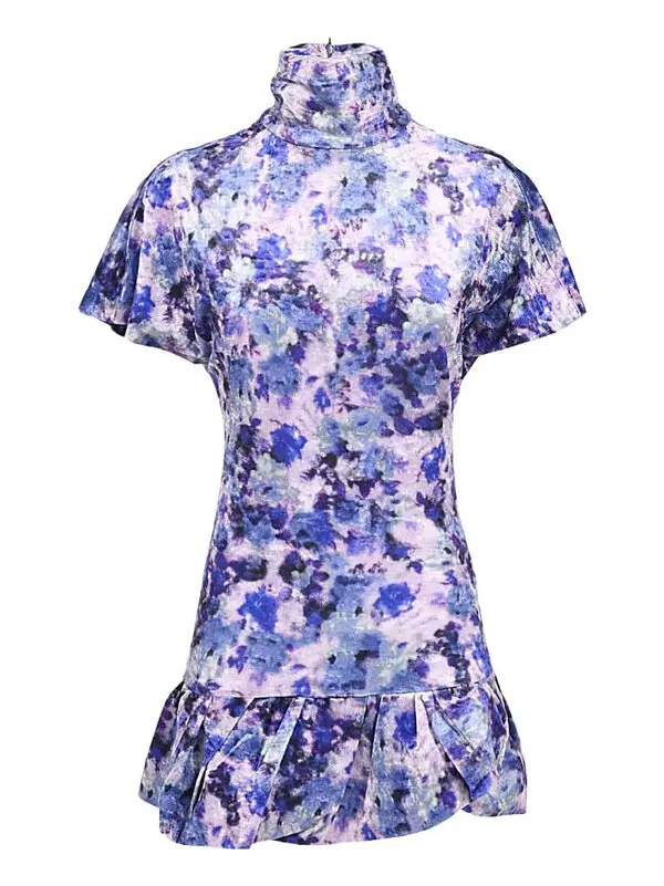 Isabel Marant Étoile Floral Print Blouse - Blue
