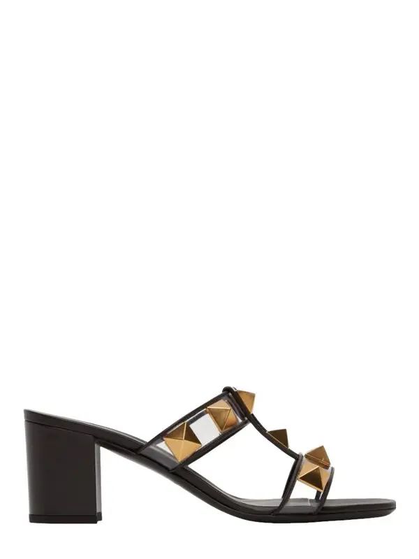 Valentino Garavani Roman Stud High-heeled Sandals - Black