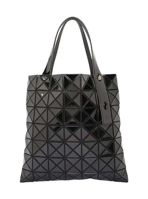 Issey Miyake Geometric Pattern Handbag - Black