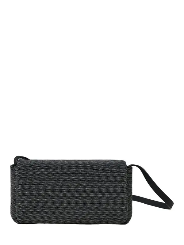 Brunello Cucinelli Shiny Crossbody Bag - Black