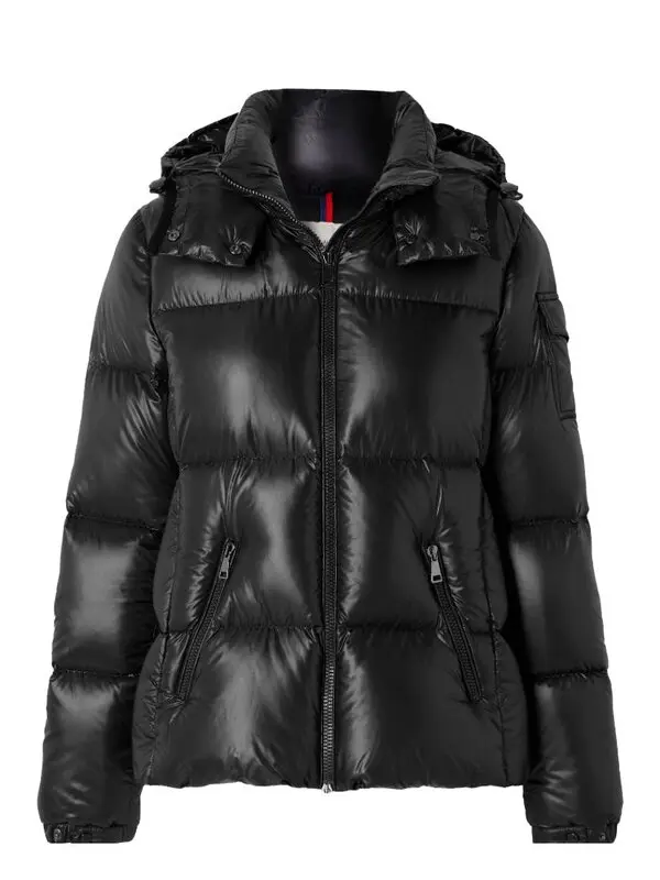 Moncler Fourmine Hooded Down Jacket - Black