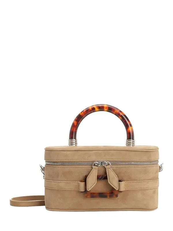 ROGER VIVIER Belle Vivier Vanity Mini Tote Bag - Nude