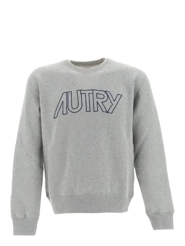 AUTRY Round Neck Sweater - Gray