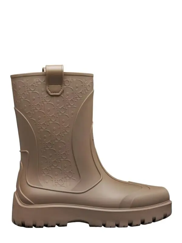 Dior Garden Rain Boot - Deep Khaki