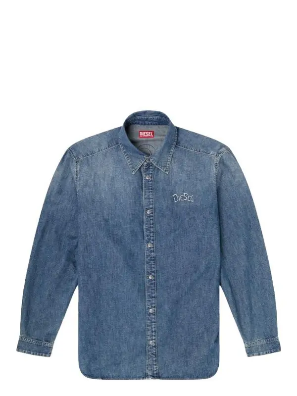 DIESEL® D-simply-s15 Denim Shirt - Blue