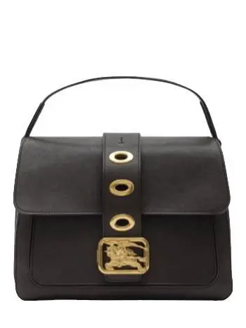 Burberry Small Rider Shoulder Bag - Peat Brown