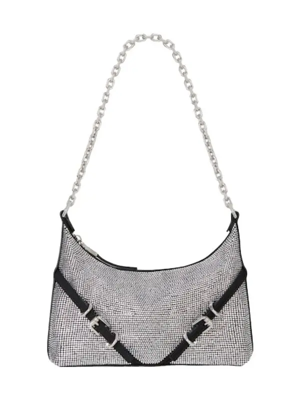 Givenchy Voyou Party Chained Shoulder Bag - Black