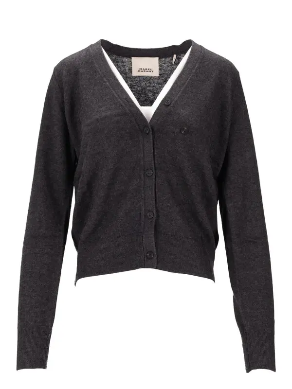 Isabel Marant Étoile Carline Buttoned Cardigan - Black