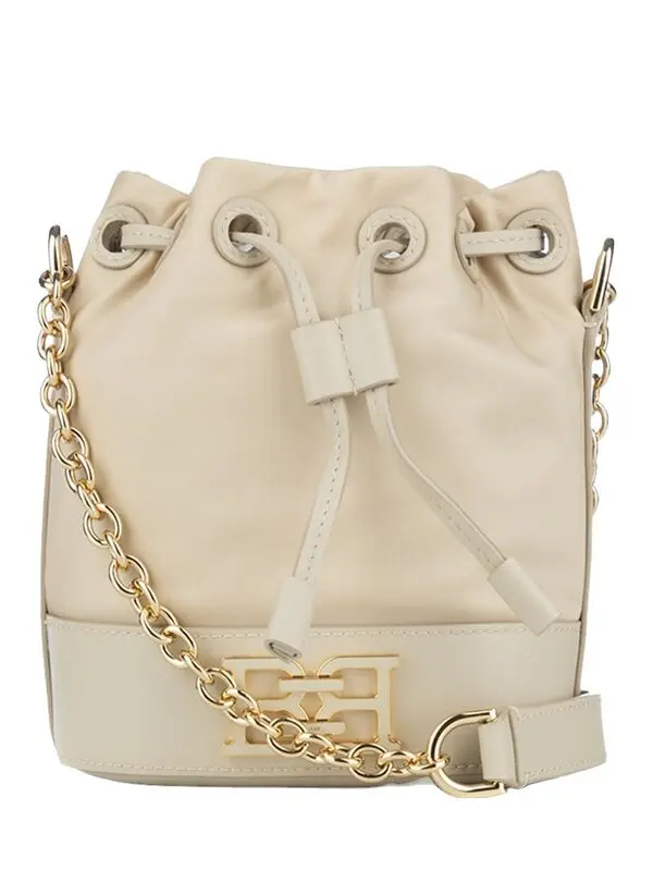 Bally Chain Strap Shoulder Bag - Nude