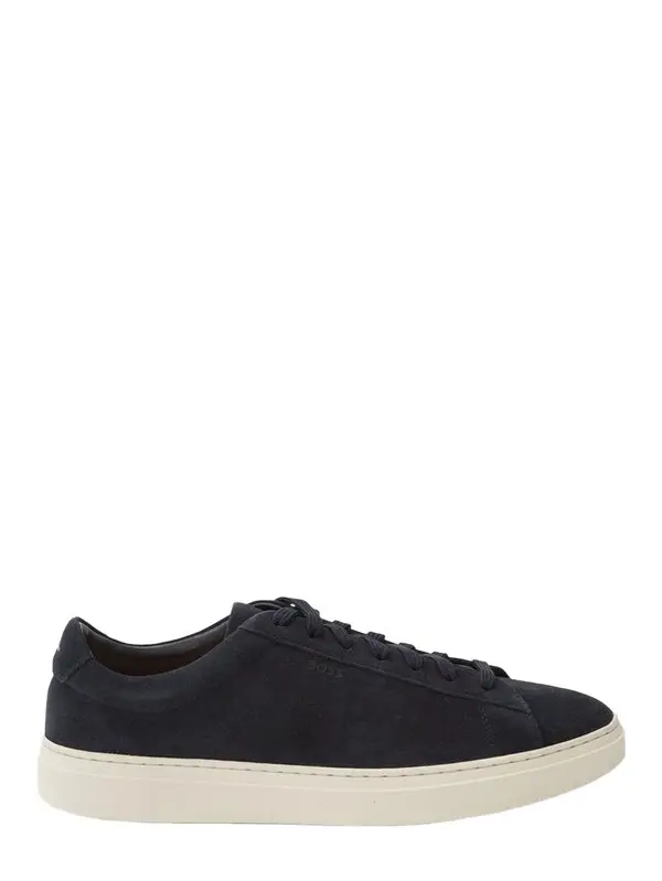 Hugo Boss Kieran Suede Lace-up Sneakers - Blue