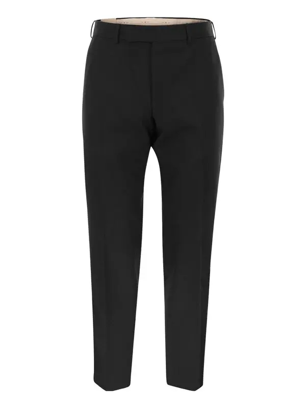 PT TORINO Virgin Wool Chino Pants - Black