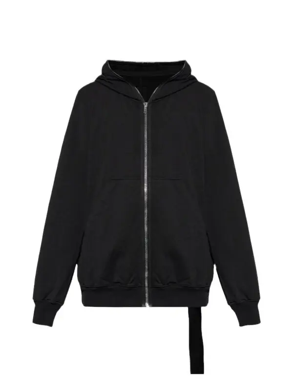 Rick Owens Zip-up Hoodie - Black