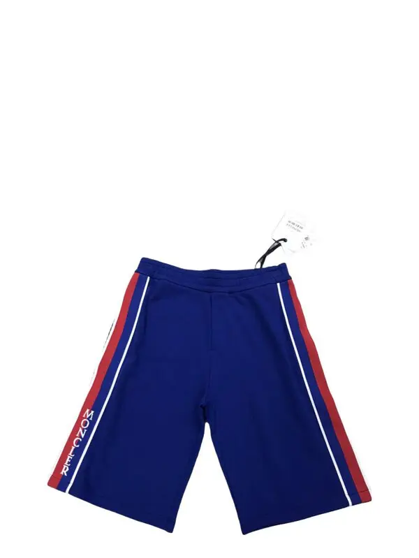 Moncler Logo Side Striped Sweatpants - Royal Blue