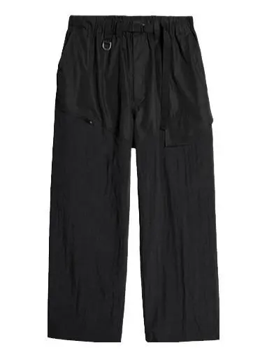 Y3 Straight-leg Cargo Pants - Black