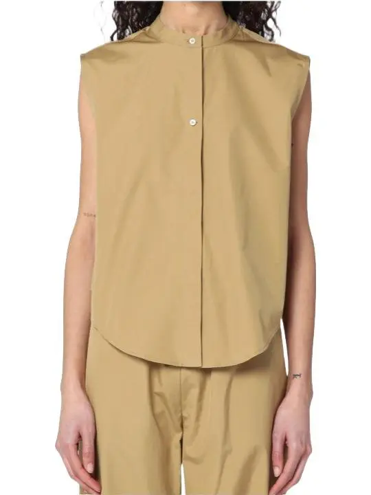 LOULOU STUDIO Hale Shirt - Beige