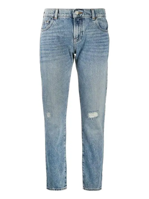 Emporio Armani Multi-pocket Jeans - Gray