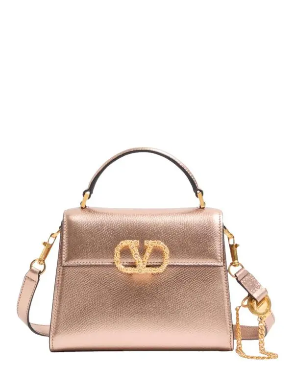 Valentino Garavani Vsling Mini Handbag - Brown