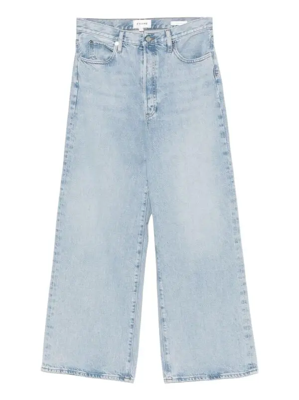 FRAME Le Low Baggy Wide-leg Jeans - No