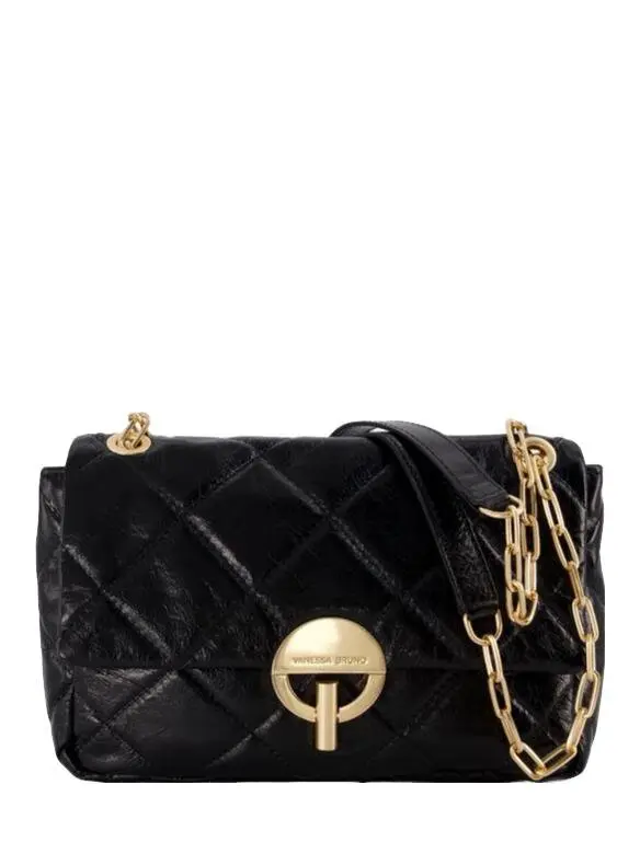 Vanessa Bruno Moon Shoulder Bag - Black