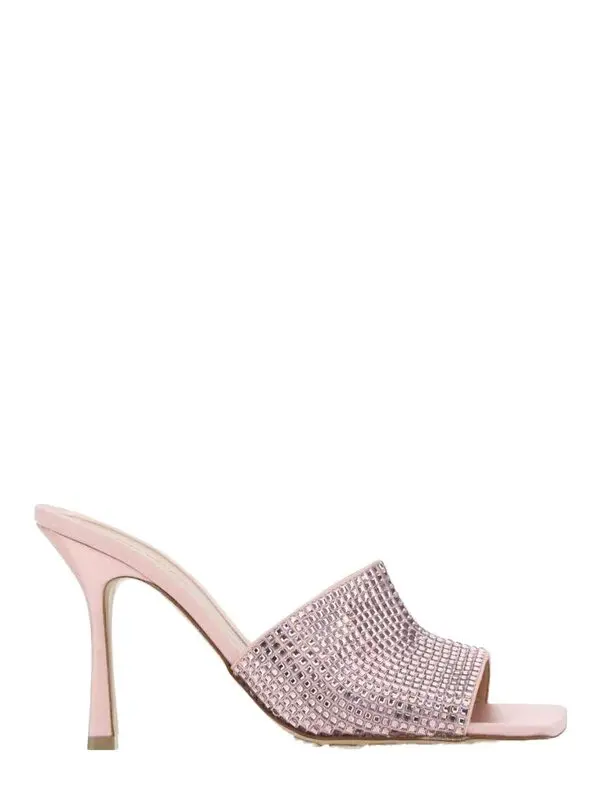 Bottega Veneta Embellished Stretch Mules - Multicolor