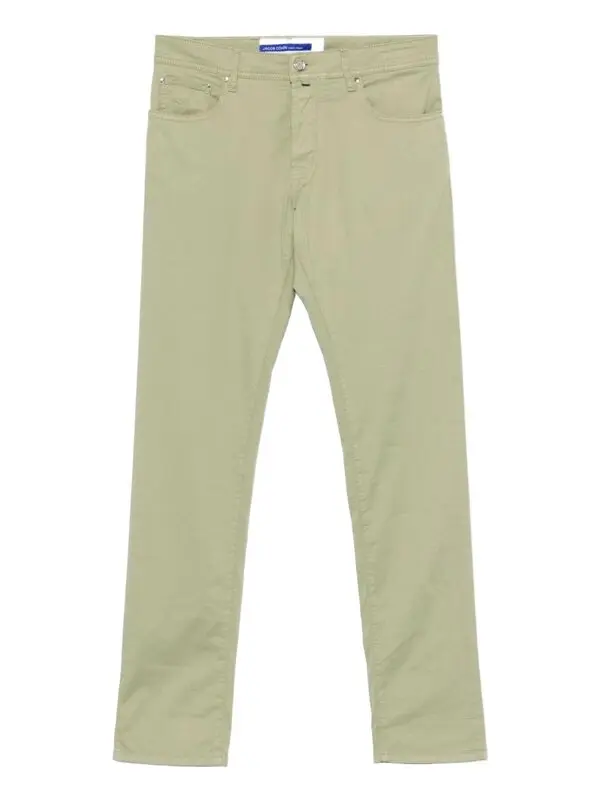 Jacob Cohen Bard Logo Patch Slim-fit Jeans - Nude