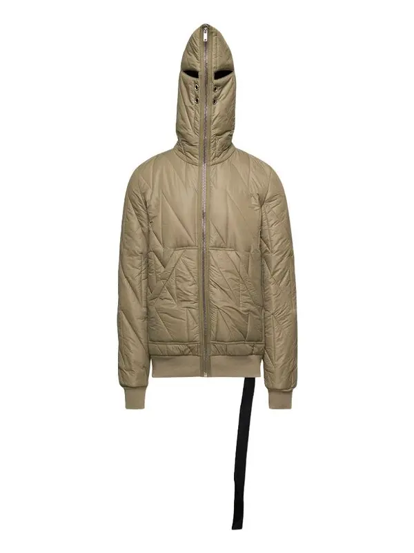 Rick Owens Gimp Quilted Jacket - Brown